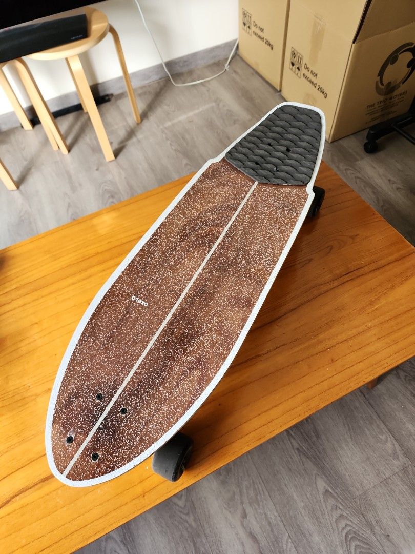 Oxelo Longboard for Surfskate, Sports Equipment, Other Sports Equipment ...