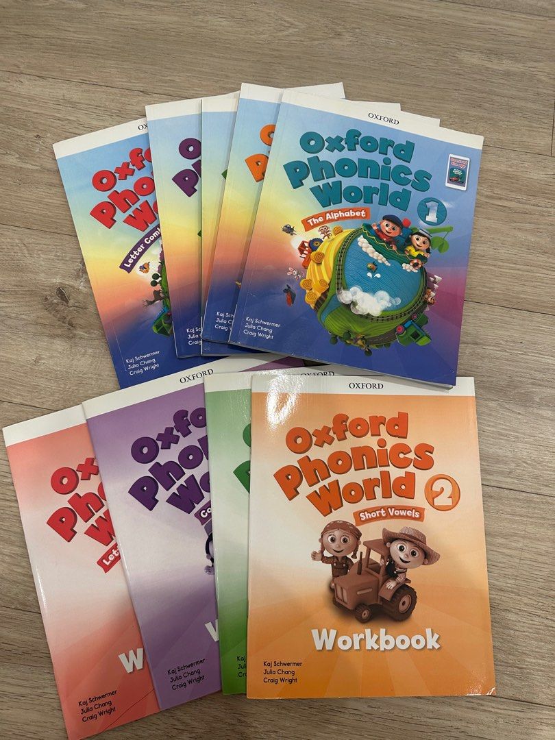 Oxford Phonics World 1-5, Hobbies & Toys, Books & Magazines, Children's ...