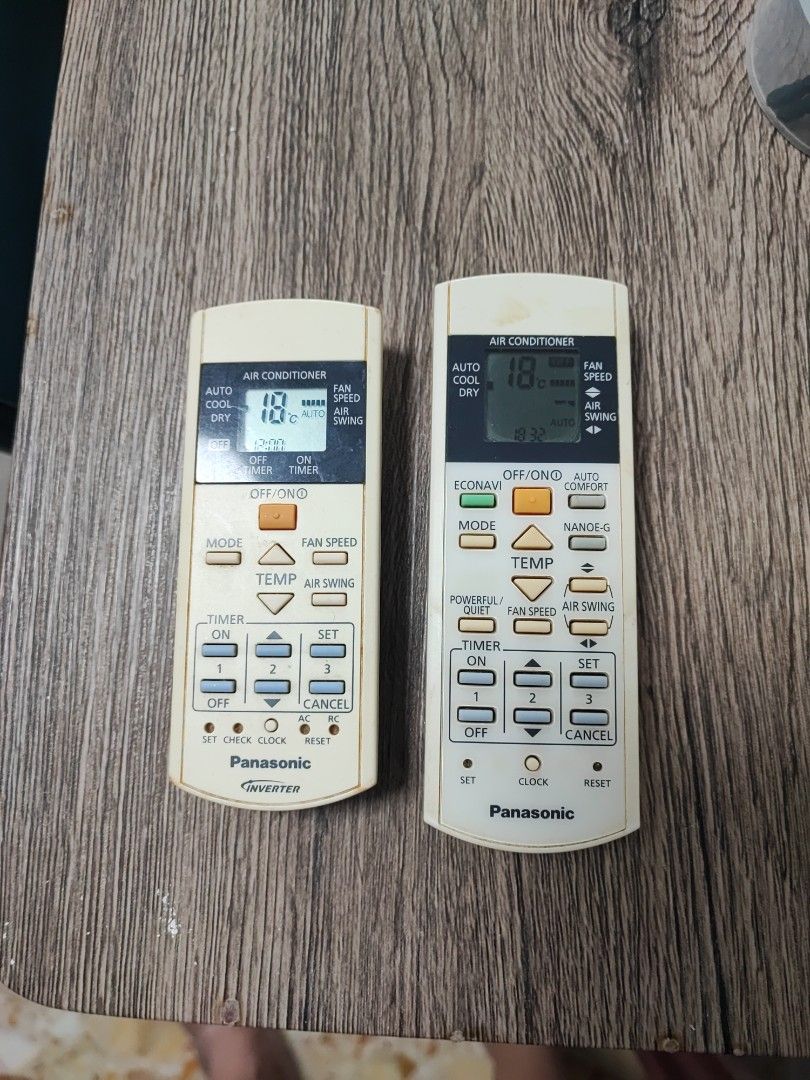 Panasonic air con controller, TV & Home Appliances, Air Conditioners ...