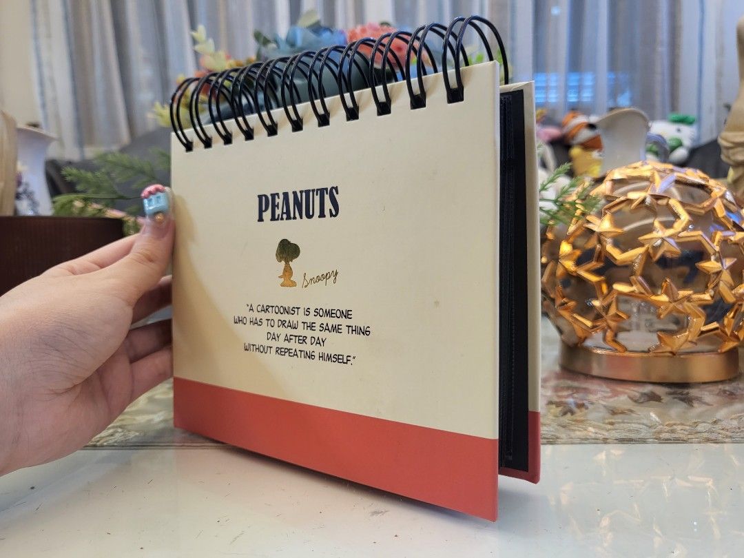 Peanuts Snoopy Photo Album, Hobbies & Toys, Toys & Games on Carousell