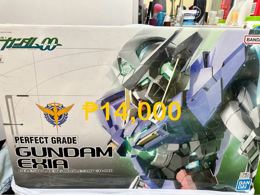 PG Gundam Exia without led, Hobbies & Toys, Toys & Games on Carousell