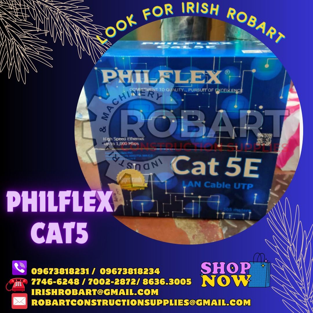 PHILFLEX CAT5, Commercial & Industrial, Construction Tools & Equipment ...