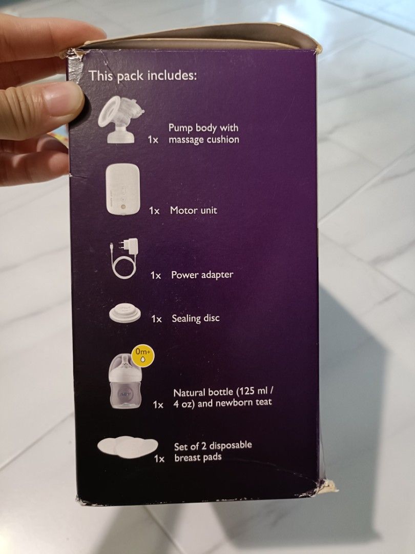 Philips Advent Single Breast Pump, Babies & Kids, Nursing & Feeding ...