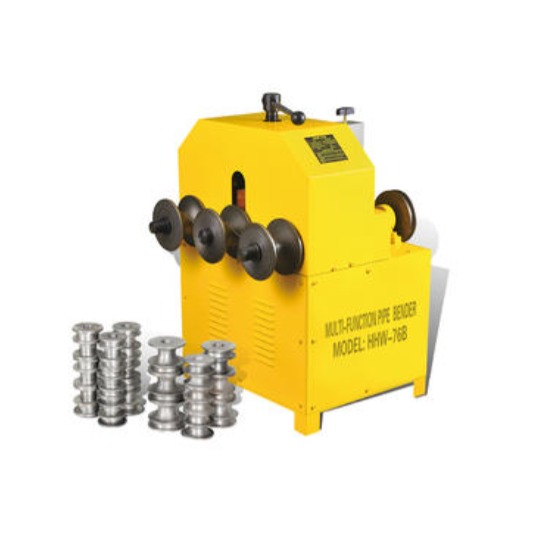 Pipe & sq. tube Bending Machine w/ Bending tooling with the machine & 3 ...