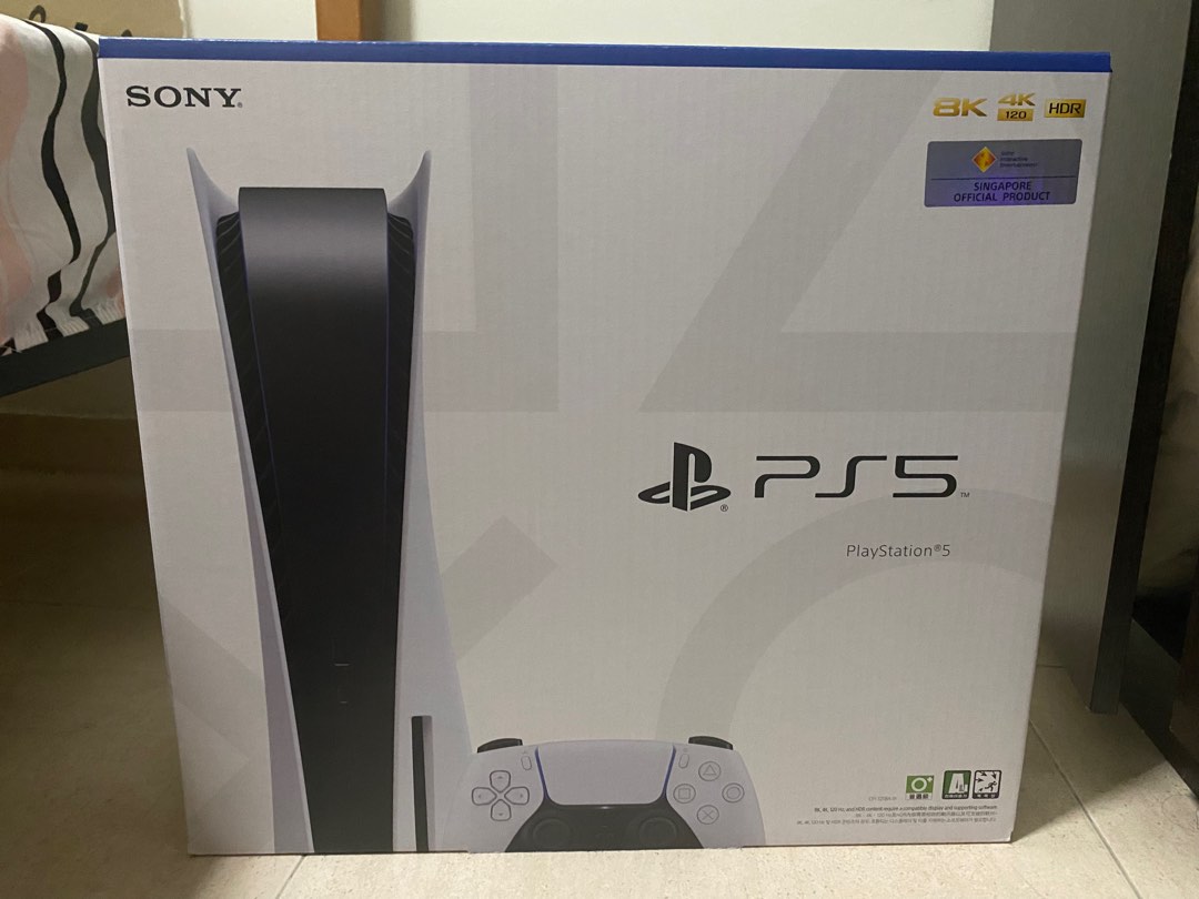 Playstation 5 Disc Edition Console, Video Gaming, Video Game Consoles ...