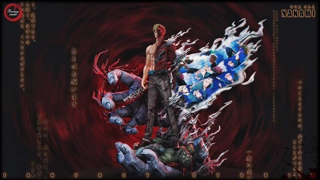 [Overseas Stock] Jujutsu Kaisen Fantasy Studio Nanami Kento gk resin ...