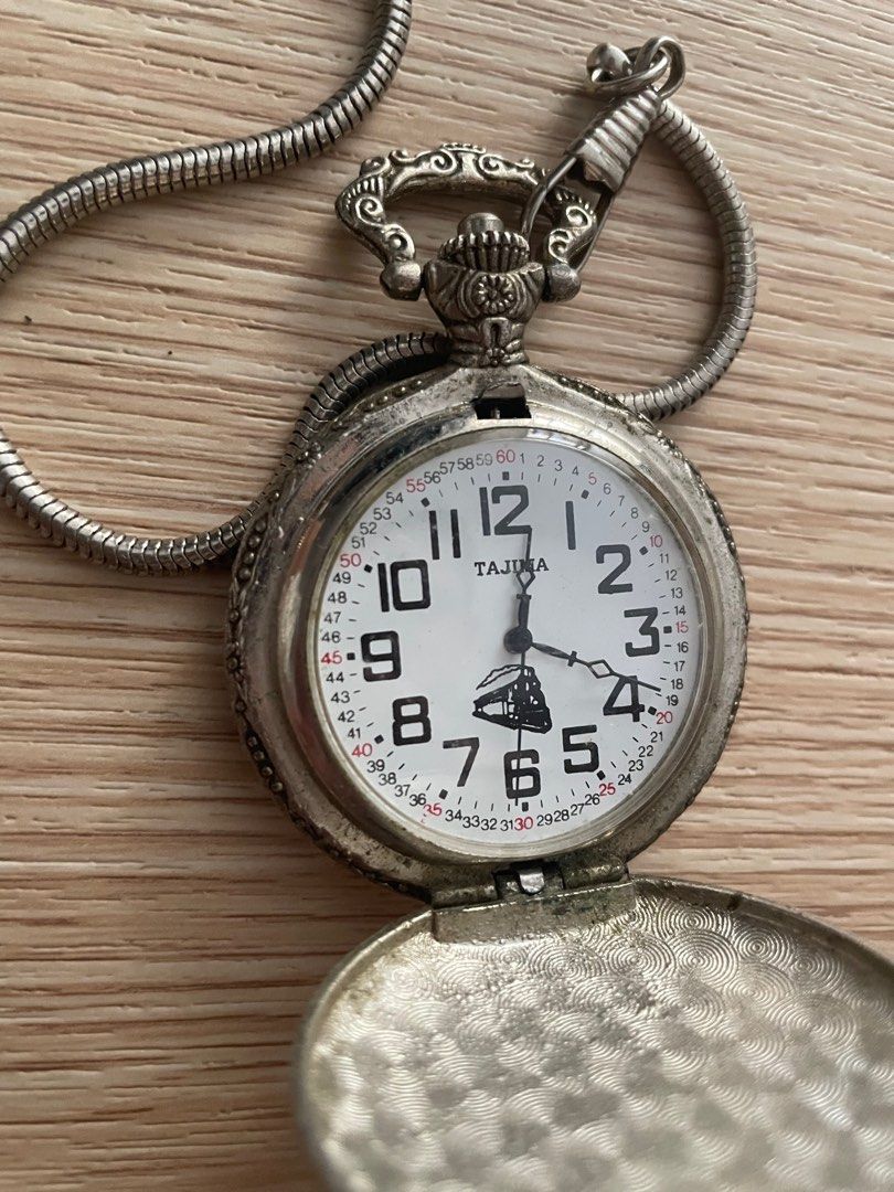 Pocket watch Tajima Jam saku, Antik, Jam & Perhiasan di Carousell