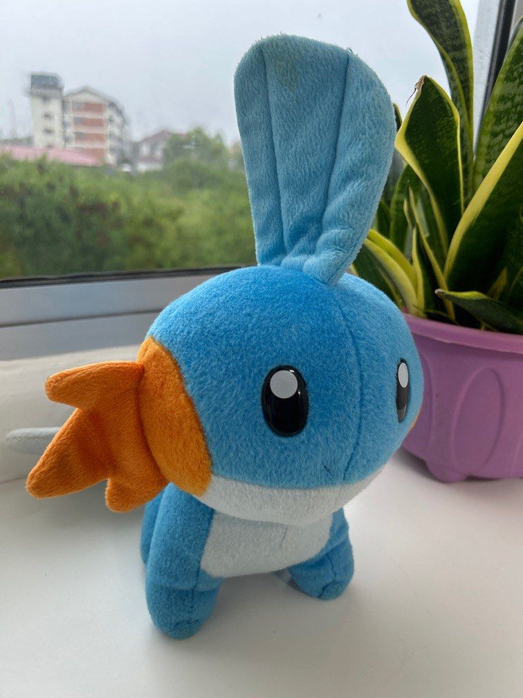 Pokemon Plush Mudkip, Hobbies & Toys, Toys & Games on Carousell