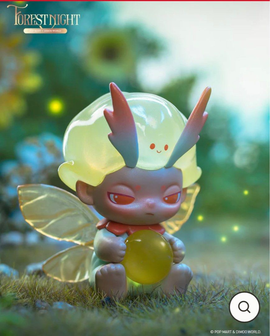 POP MART Dimoo Forest Night Firefly, Hobbies & Toys, Toys & Games on ...