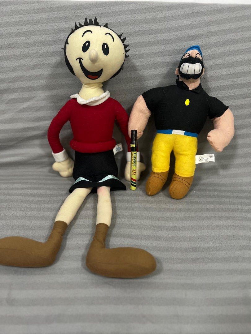 Popeye plush toy, Hobbies & Toys, Collectibles & Memorabilia, Vintage ...