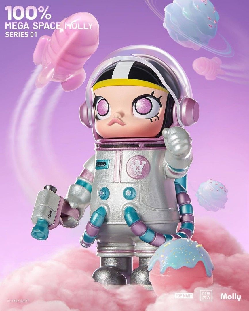 Popmart MEGA Space Molly Series 1 100%, Hobbies & Toys, Toys & Games on ...