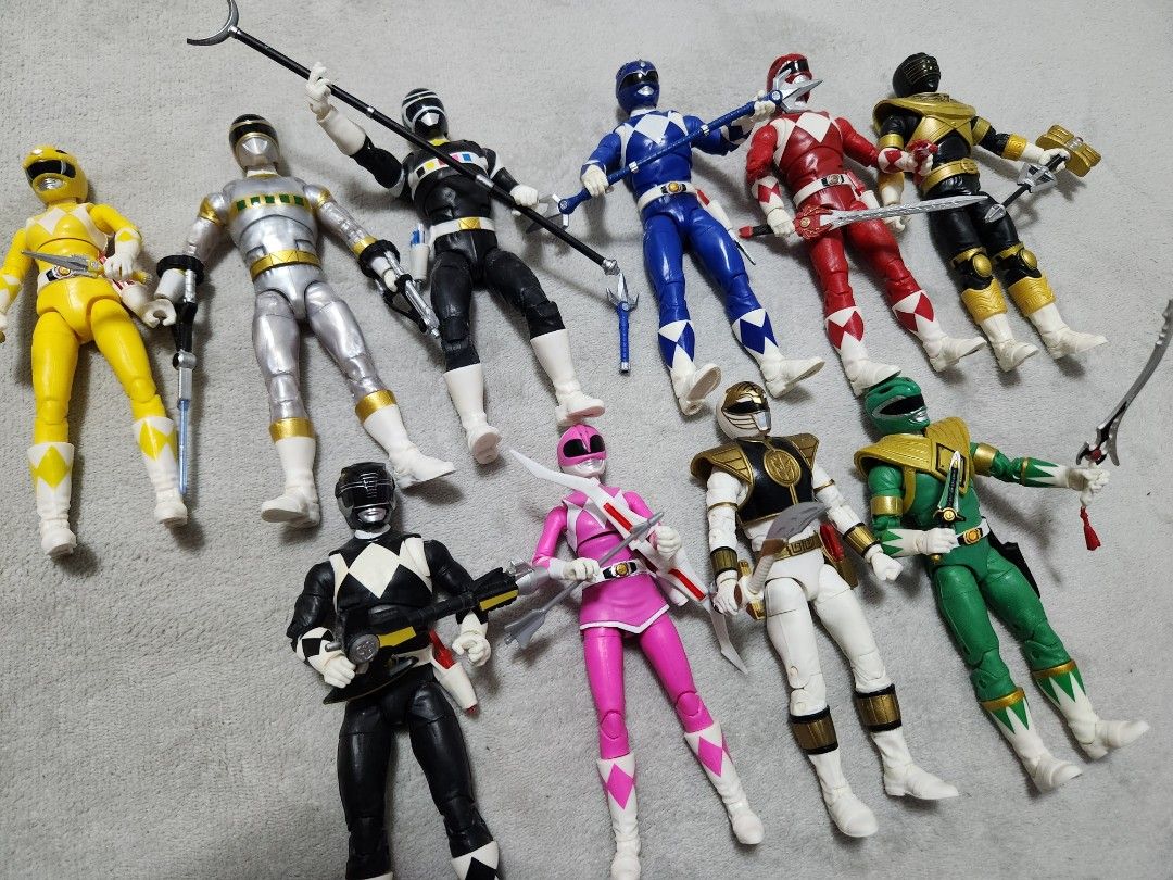 Power Rangers Lighting Collection, Hobbies & Toys, Toys & Games on ...