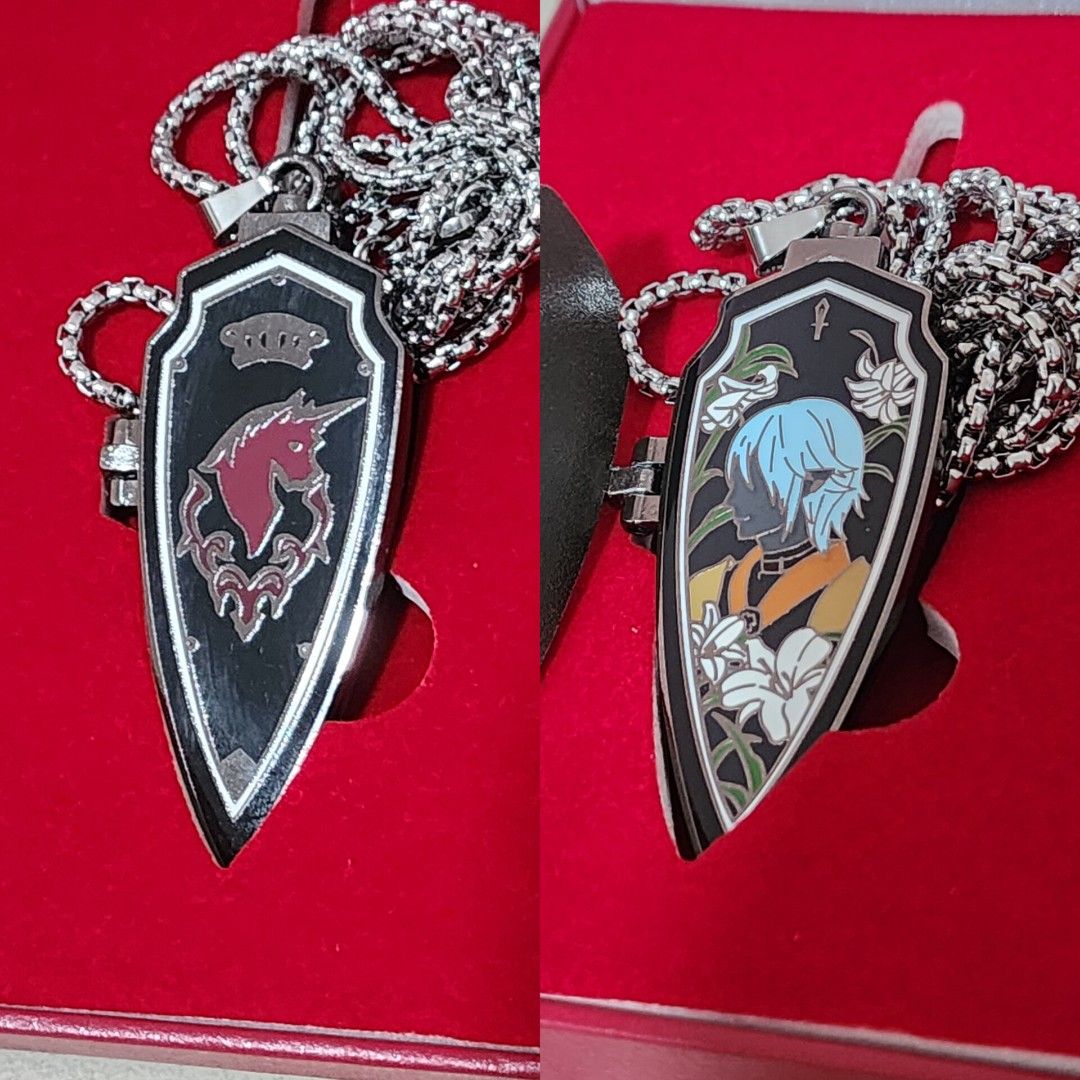 PRE-ORDER FFXIV House Fortemps Haurchefant Greystone Shield Pendant ...