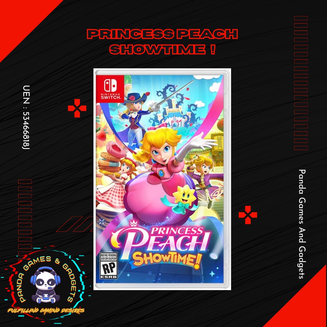 Princess Peach Showtime [NSW}, Video Gaming, Video Games, Nintendo on ...