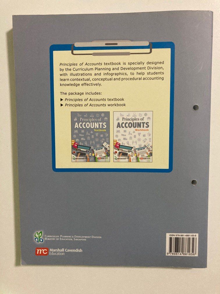 Principles of Accounts Textbook, Hobbies & Toys, Books & Magazines ...