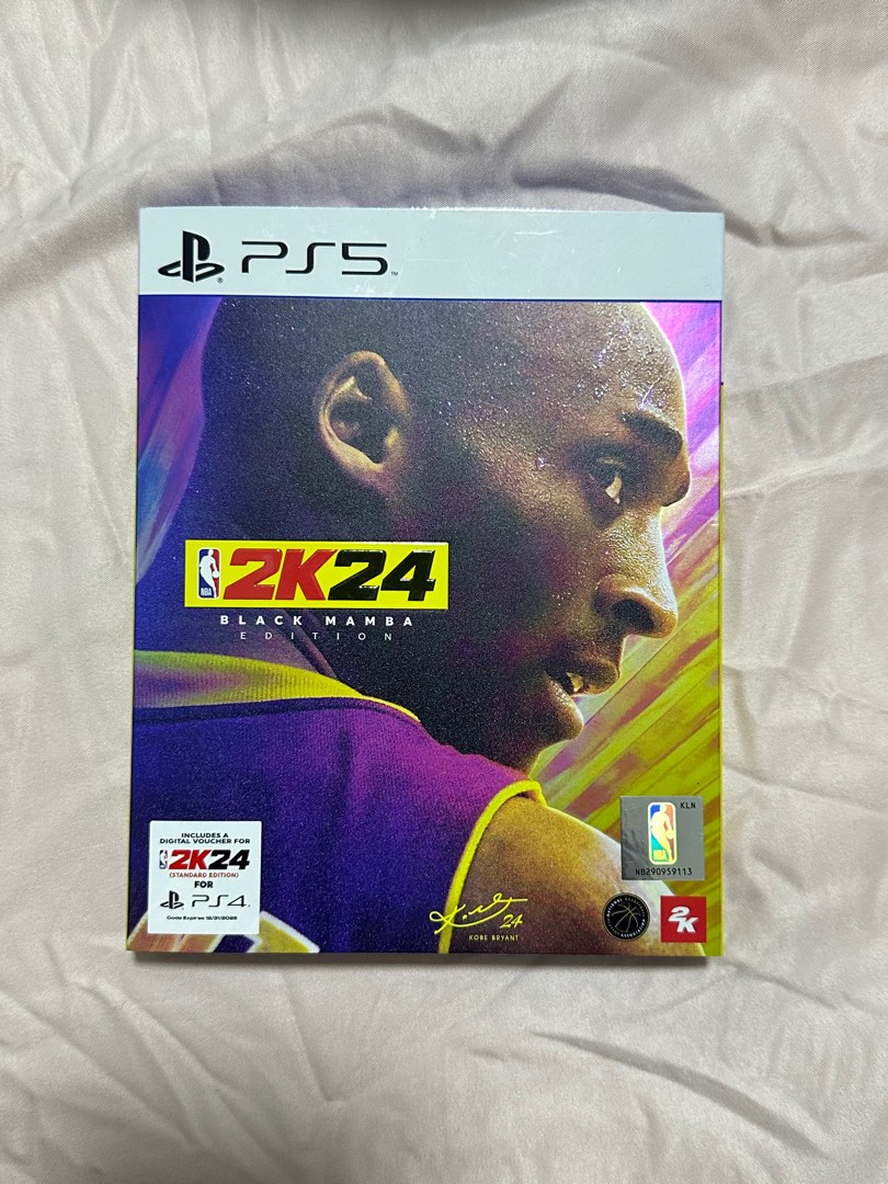 PS5 NBA 2K24 Black Mamba Edition, Video Gaming, Video Games ...