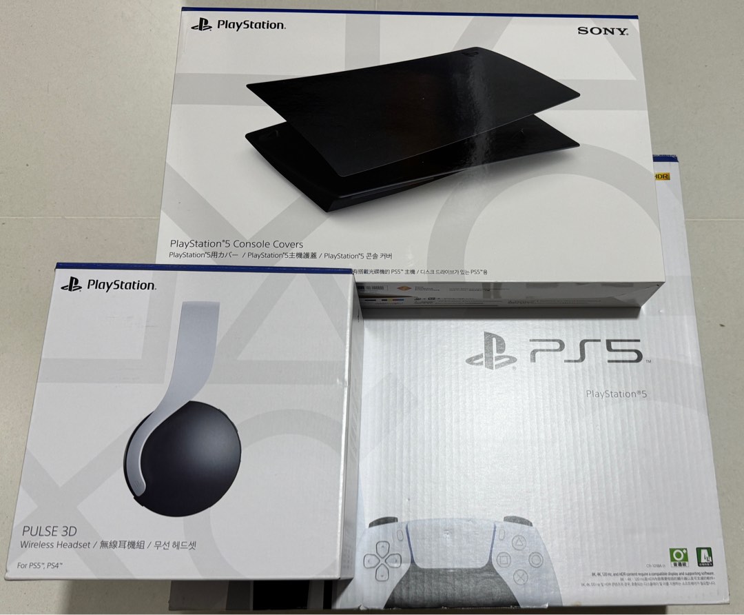 PS5 Bundle with Pulse 3D Cheap!, Video Gaming, Video Game Consoles ...