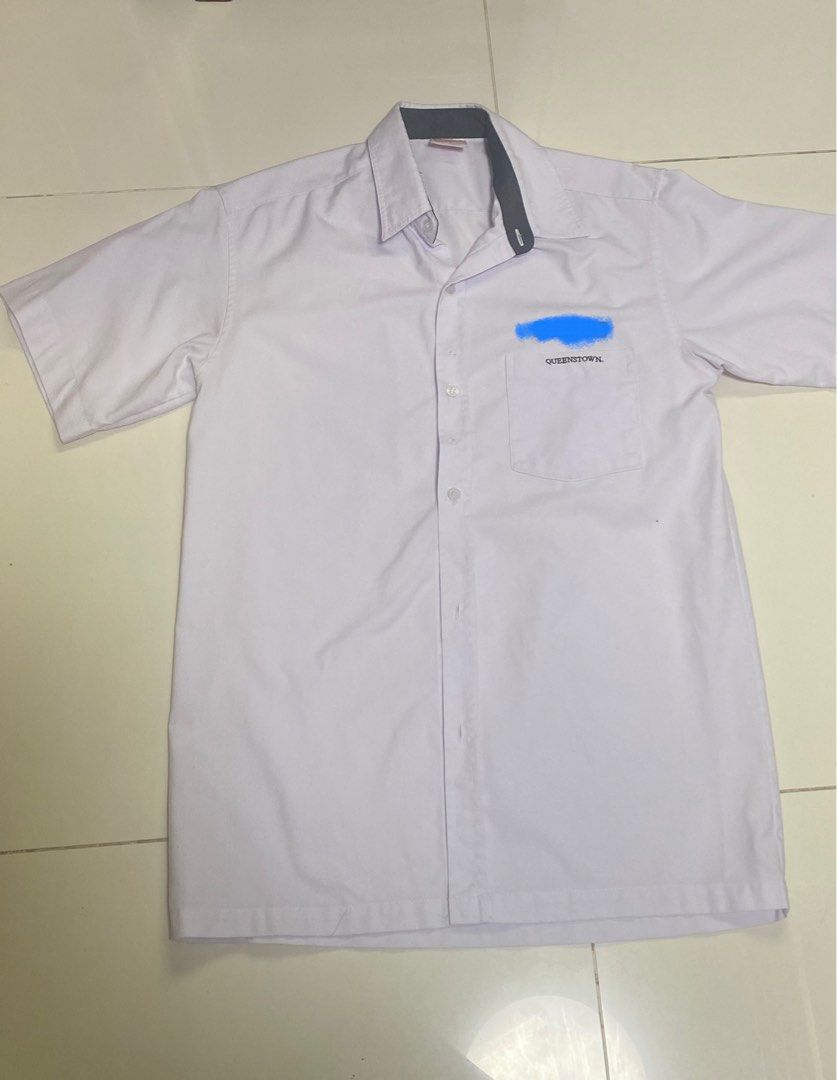 Queenstown secondary (QTSS) School uniform, Men's Fashion, Tops & Sets ...