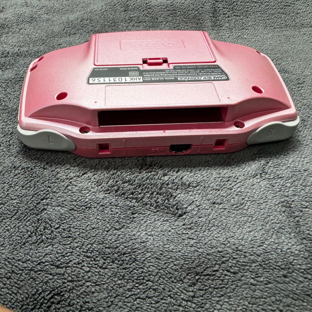 Rare Nintendo Gameboy Advance Hello Kitty Original Console, Video ...