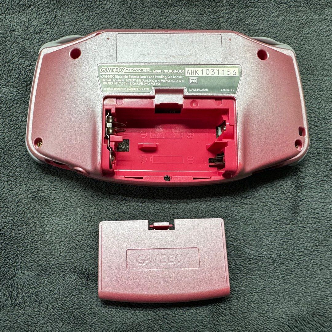 Rare Nintendo Gameboy Advance Hello Kitty Original Console, Video ...