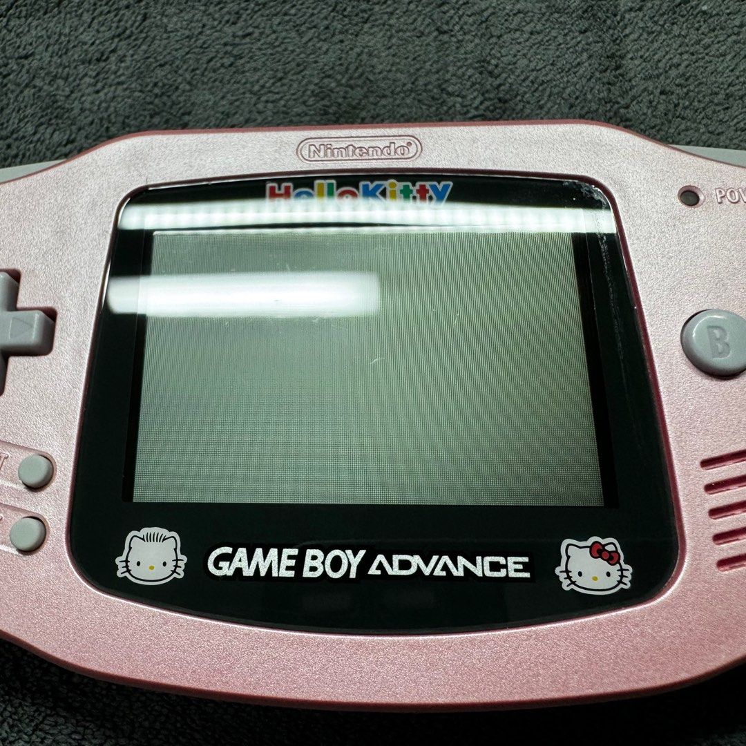 Rare Nintendo Gameboy Advance Hello Kitty Original Console, Video ...
