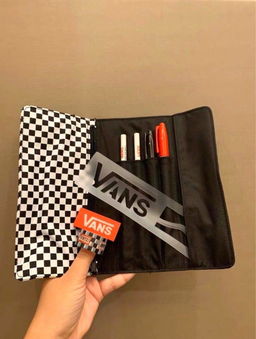 RARE Original Vans Stationary Pencil Case, Men's Fashion, Watches ...
