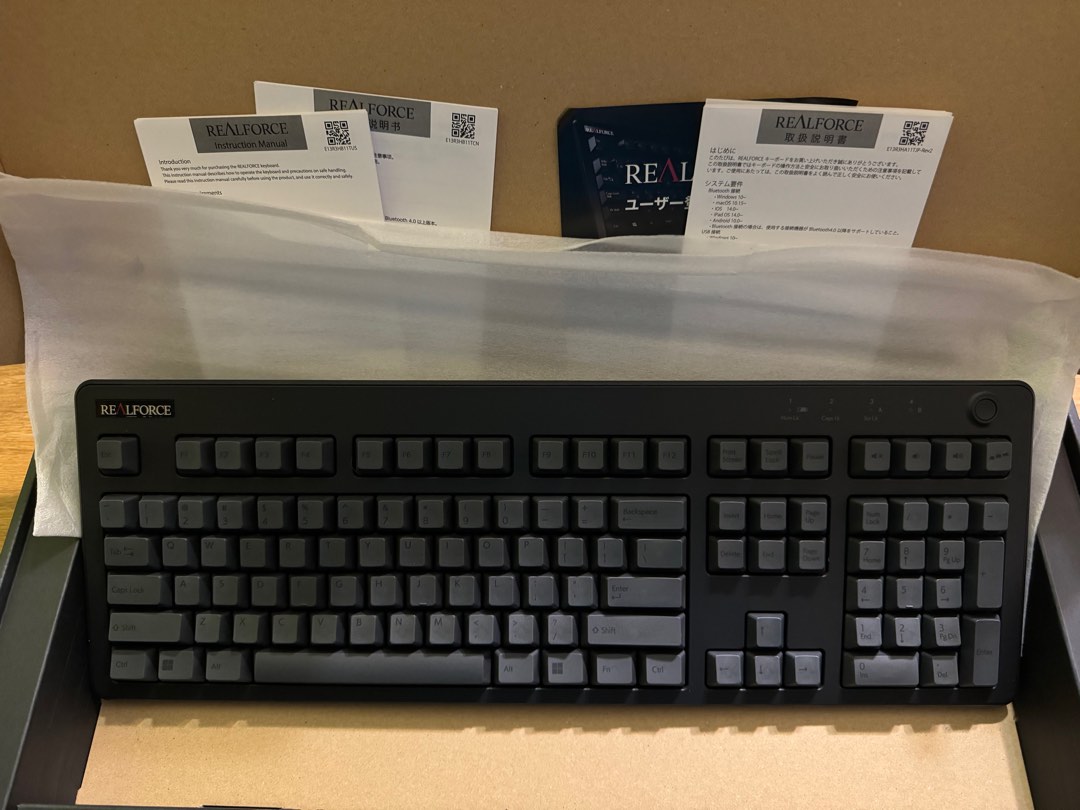Realforce R3 Full Keyboard (R3HB11) US Eng key layout 45g, 電腦＆科技, 電腦周邊及 ...