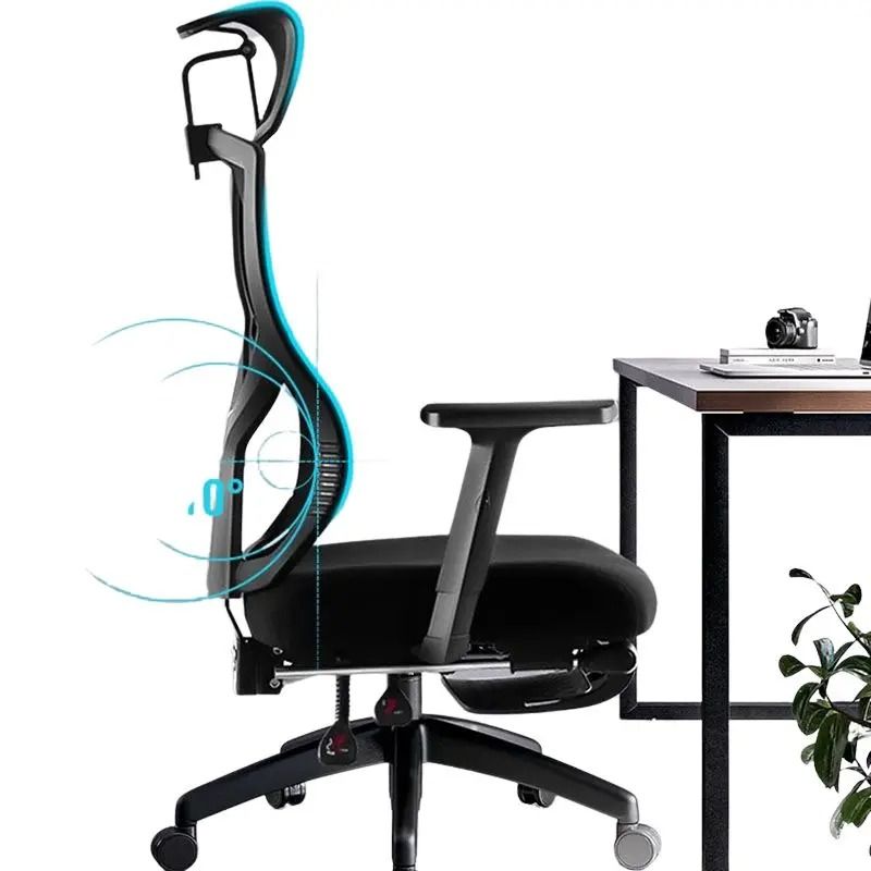 Recliner Computer Chair Ergonomic Home Game White Ergonomic Office ...