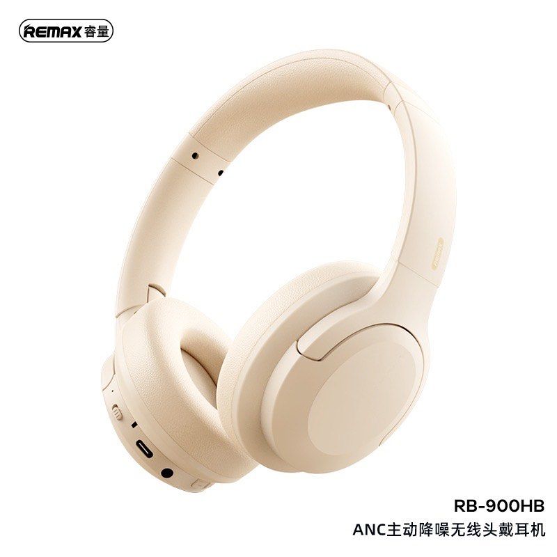 REMAX RB-900HB ANC Noise Canceling Wireless Headset Bluetooth 5.3 Headphones, Audio, Headphones ...
