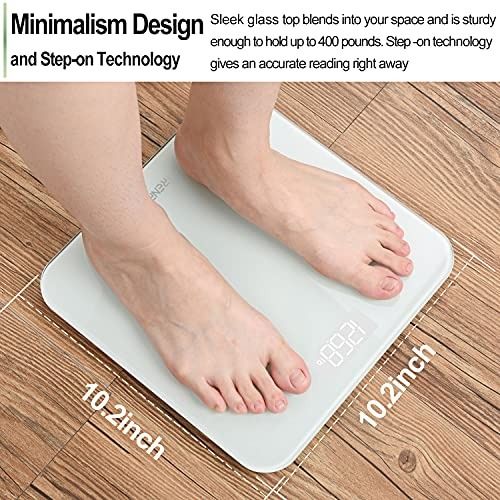 RENPHO Digital Bathroom Scales Weighing Scale with High Precision ...