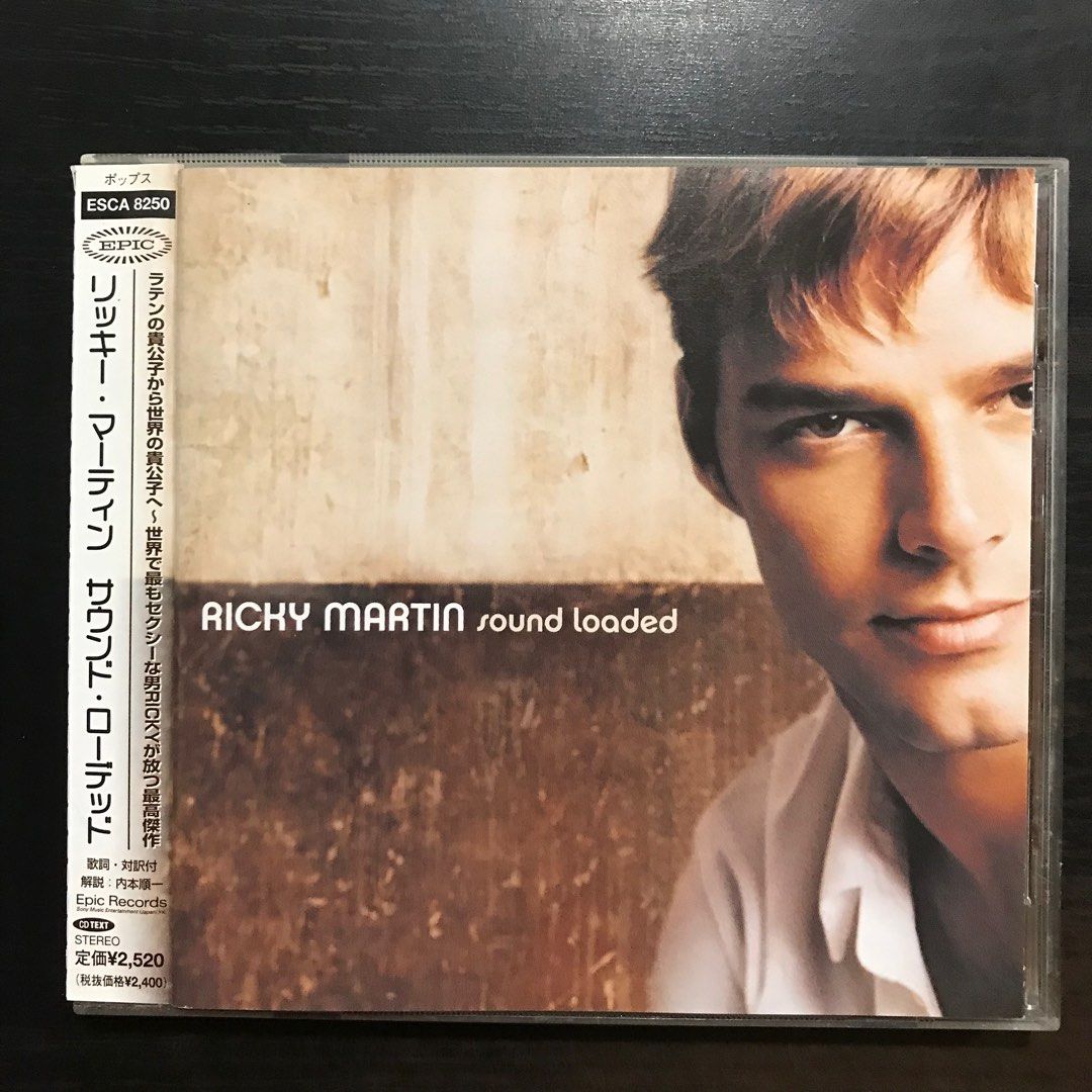 Ricky Martin CD (Japan Press w/Free Poster) (Box 24th), Hobbies & Toys ...