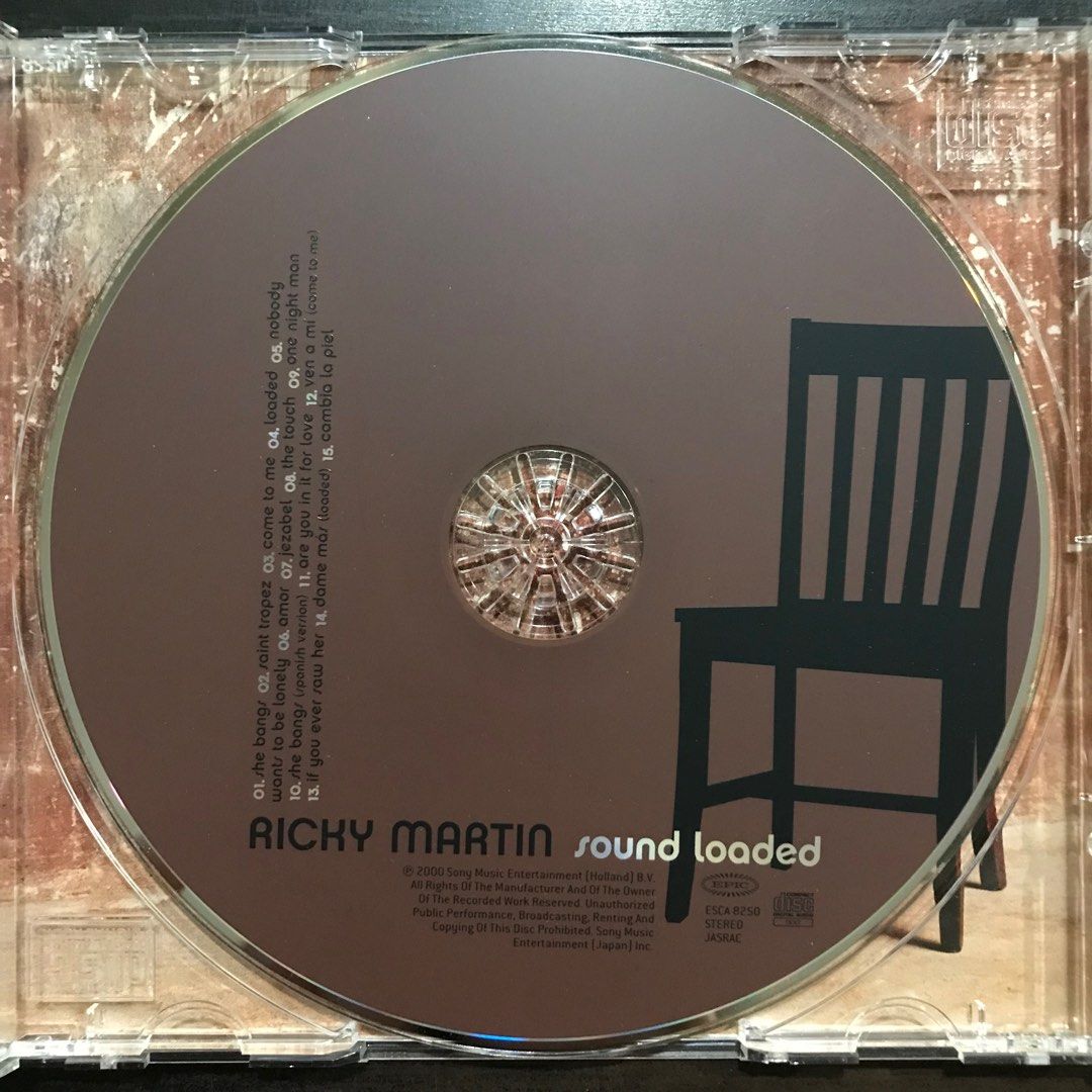 Ricky Martin CD (Japan Press w/Free Poster) (Box 24th), Hobbies & Toys ...