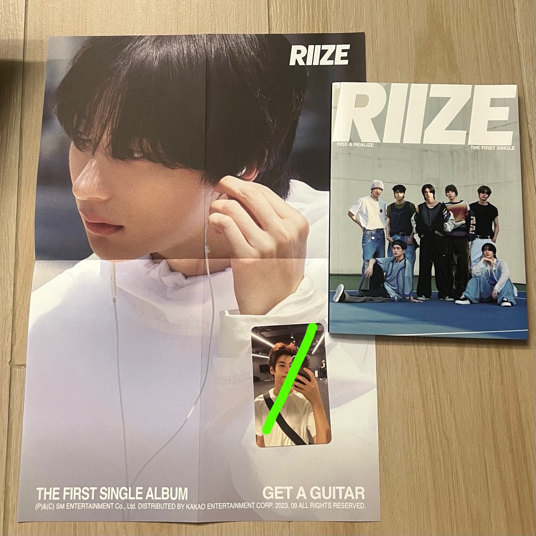 Riize 淨專 小卡 Anton Sohee 海報, 興趣及遊戲, 收藏品及紀念品, 韓流 - Carousell