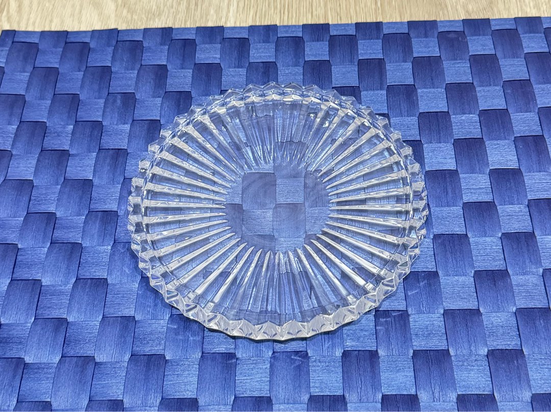 Rogaska Crystal 18cm Plate, Furniture & Home Living, Kitchenware ...