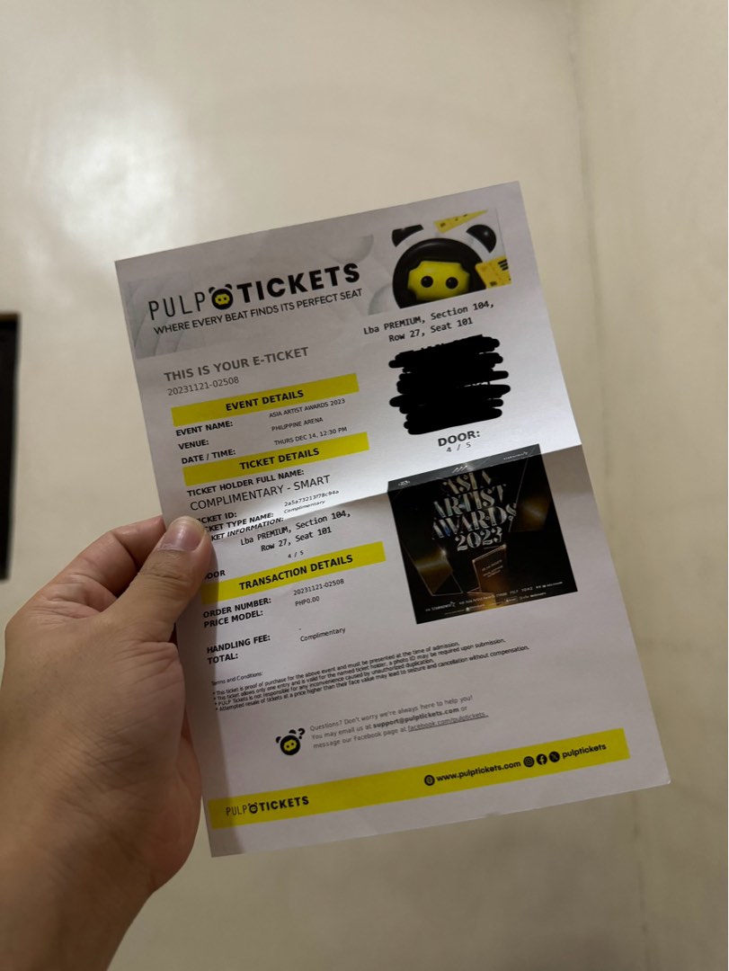 RUSH FOR SALE AAA TICKET, Tickets & Vouchers, Event Tickets on Carousell