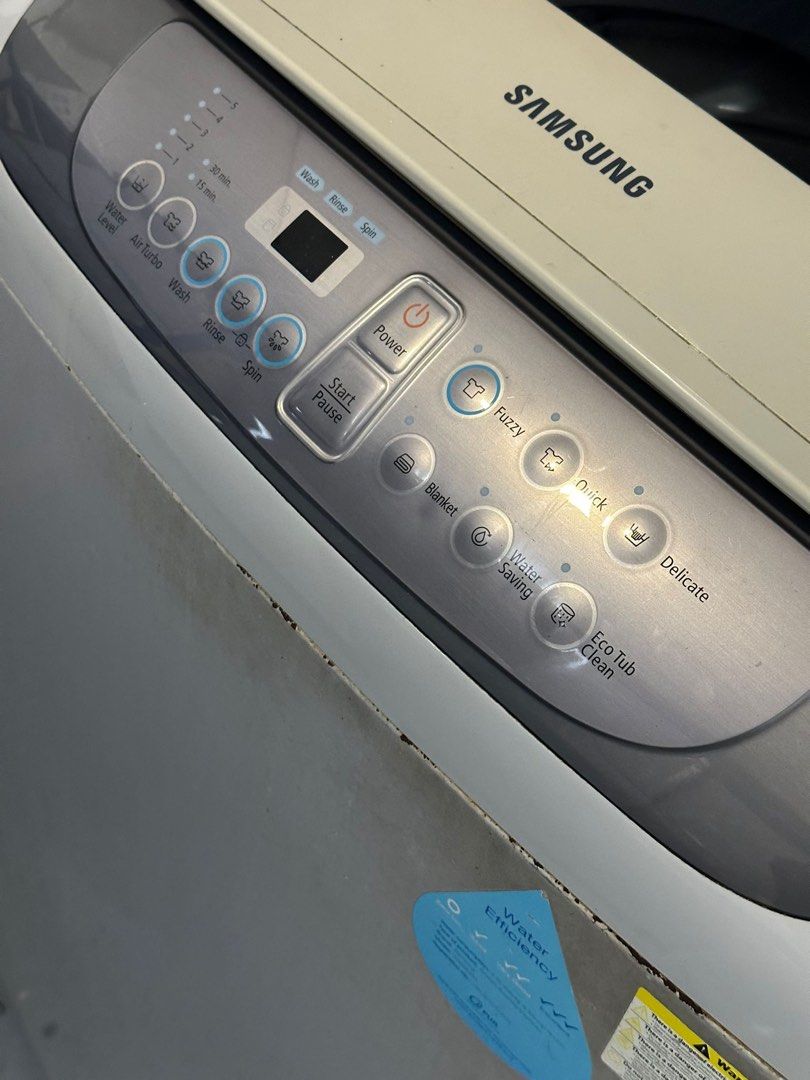 Samsung 8.5kg Top Load Washing Machine Magic Filter WA85F5S3, TV & Home ...