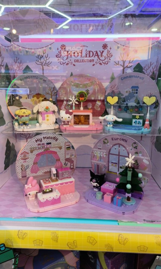 Sanrio Holiday Collection Building Blocks Play Nation Lego Melody ...