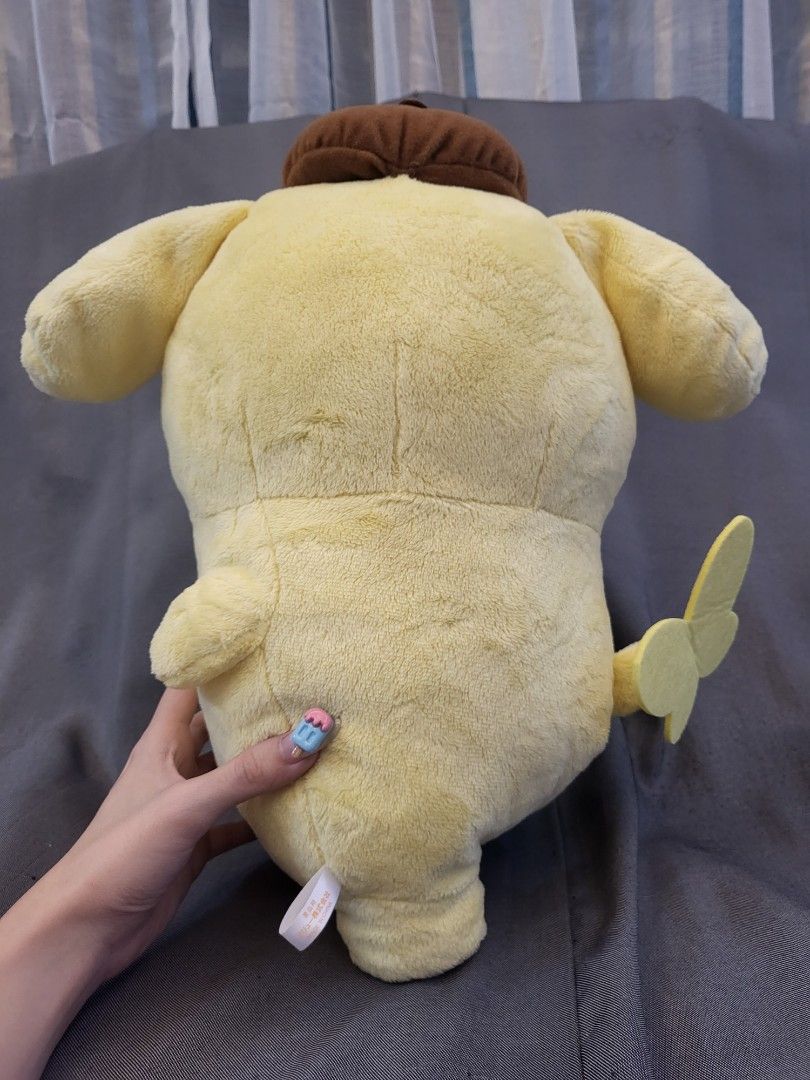 Sanrio Pompompurin Butterfly Tail Stuffed Toy, Hobbies & Toys, Toys ...