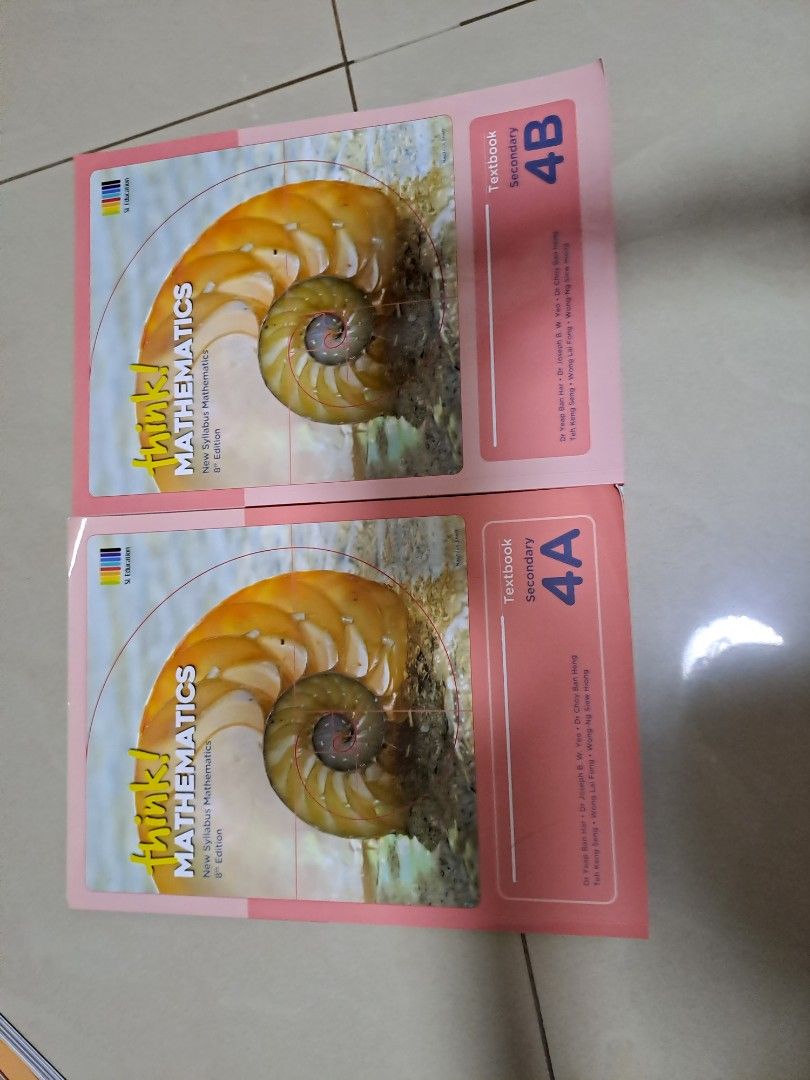 Sec 4 Math Textbook, Hobbies & Toys, Books & Magazines, Textbooks on ...