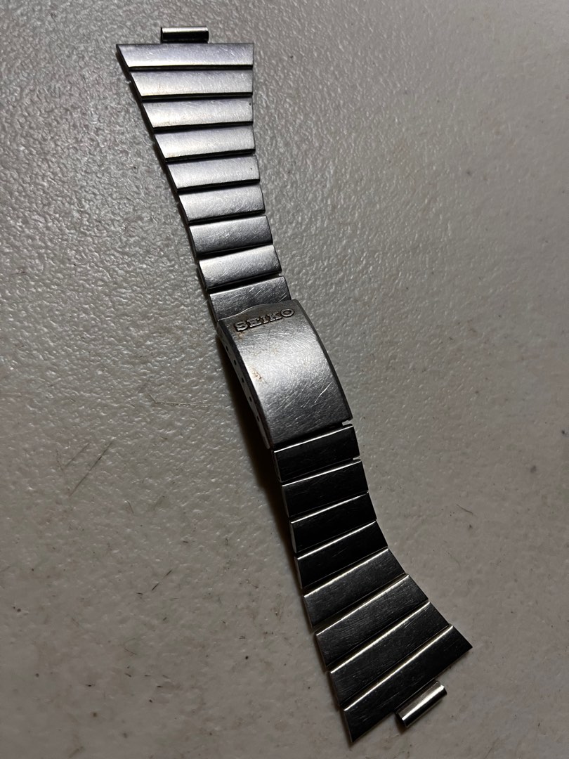 Seiko Bracelet Stainless Steel 10mm Vintage #003, Men's Fashion ...