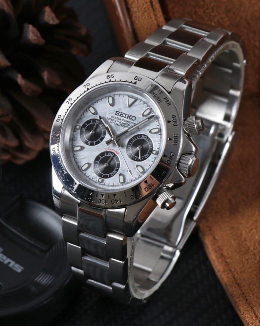 Seiko Steel Meteorite Seikona Mod, Luxury, Watches on Carousell