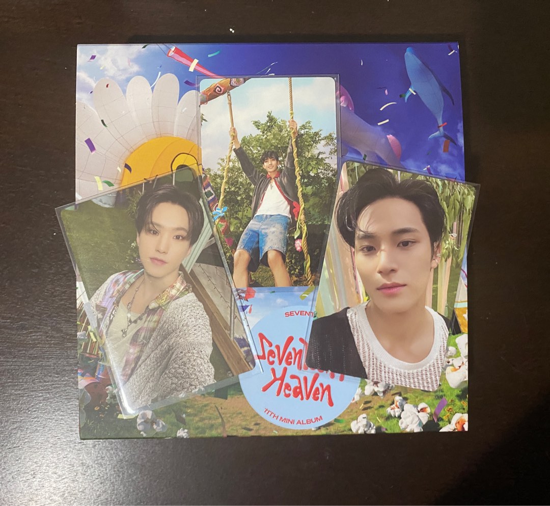 SEVENTEEN MINGYU & HOSHI HEAVEN PM 2:14 SET, Hobbies & Toys ...