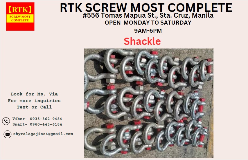 Shackles, Commercial & Industrial, Construction Tools & Equipment on Carousell