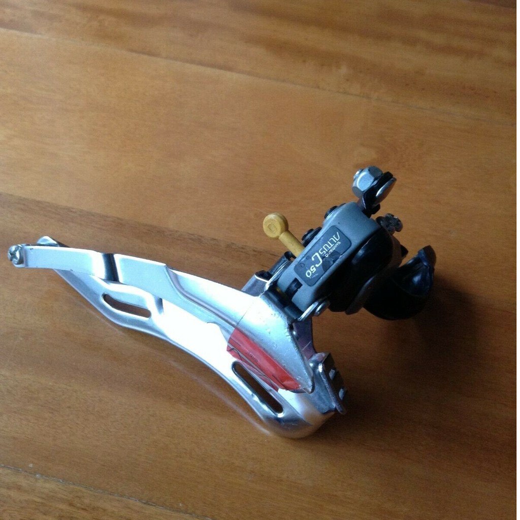SHIMANO ALTUS C50 FD-CT50 BOTTOM PULL 28.6mm FRONT DERAILLEUR, Sports ...
