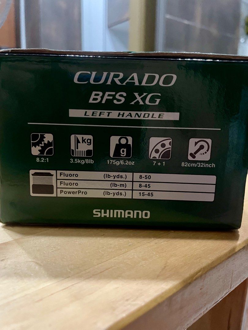 Shimano Curado BFS XG Left hand, Sports Equipment, Fishing on Carousell