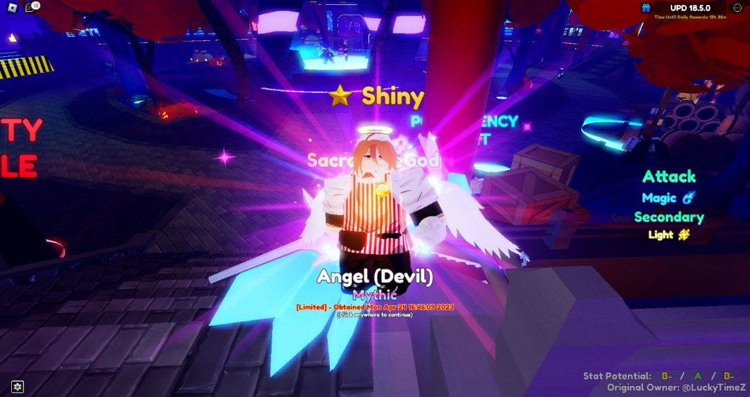 Shiny Angel Evo Anime Adventures (AA), Video Gaming, Gaming Accessories ...