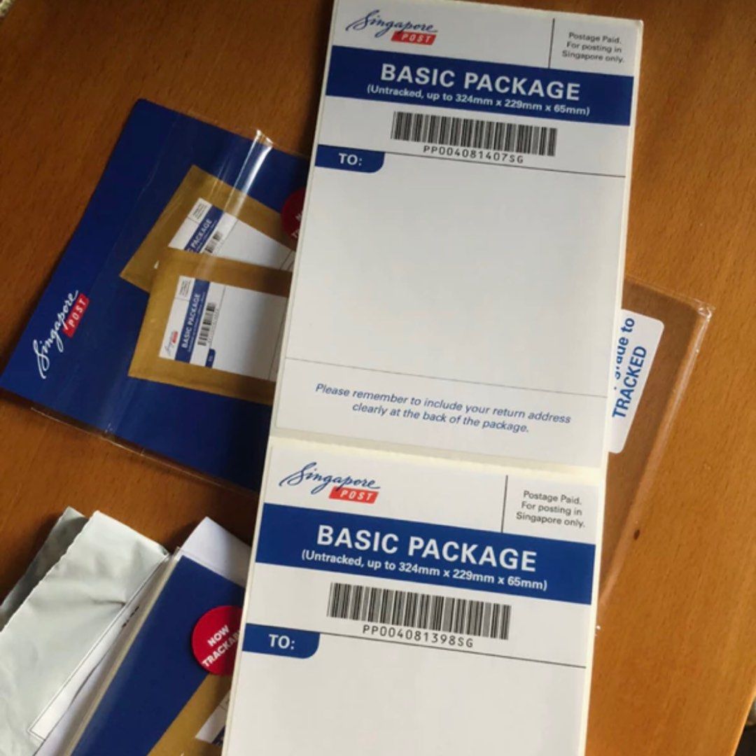 Singpost Prepaid Tracked Labels, Hobbies & Toys, Memorabilia ...