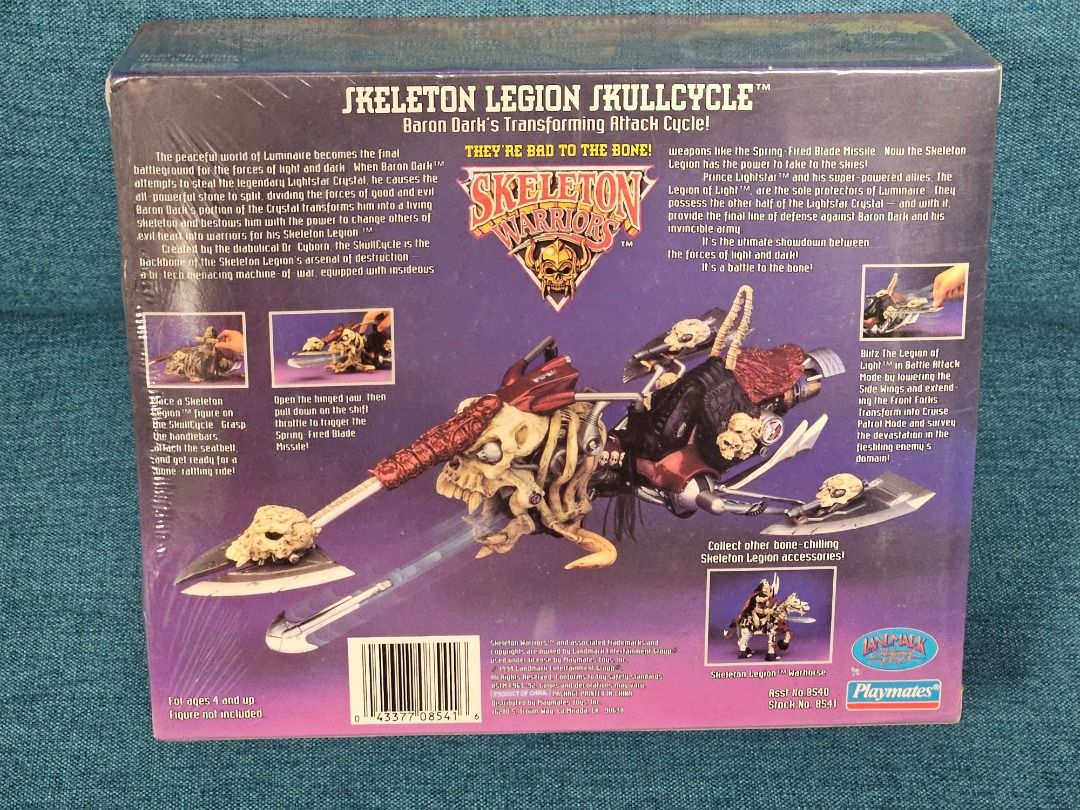 SKELETON WARRIORS Vintage Action Figures - Set C (1994), Hobbies & Toys ...
