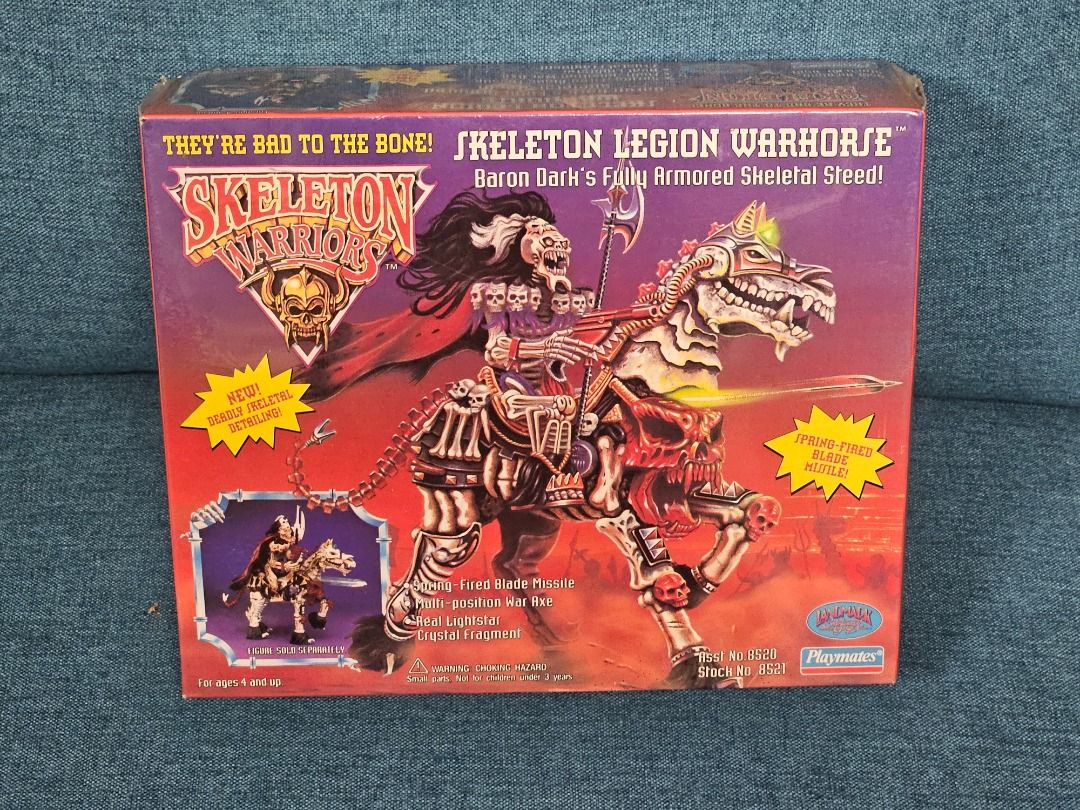 SKELETON WARRIORS Vintage Action Figures - Set C (1994), Hobbies & Toys ...