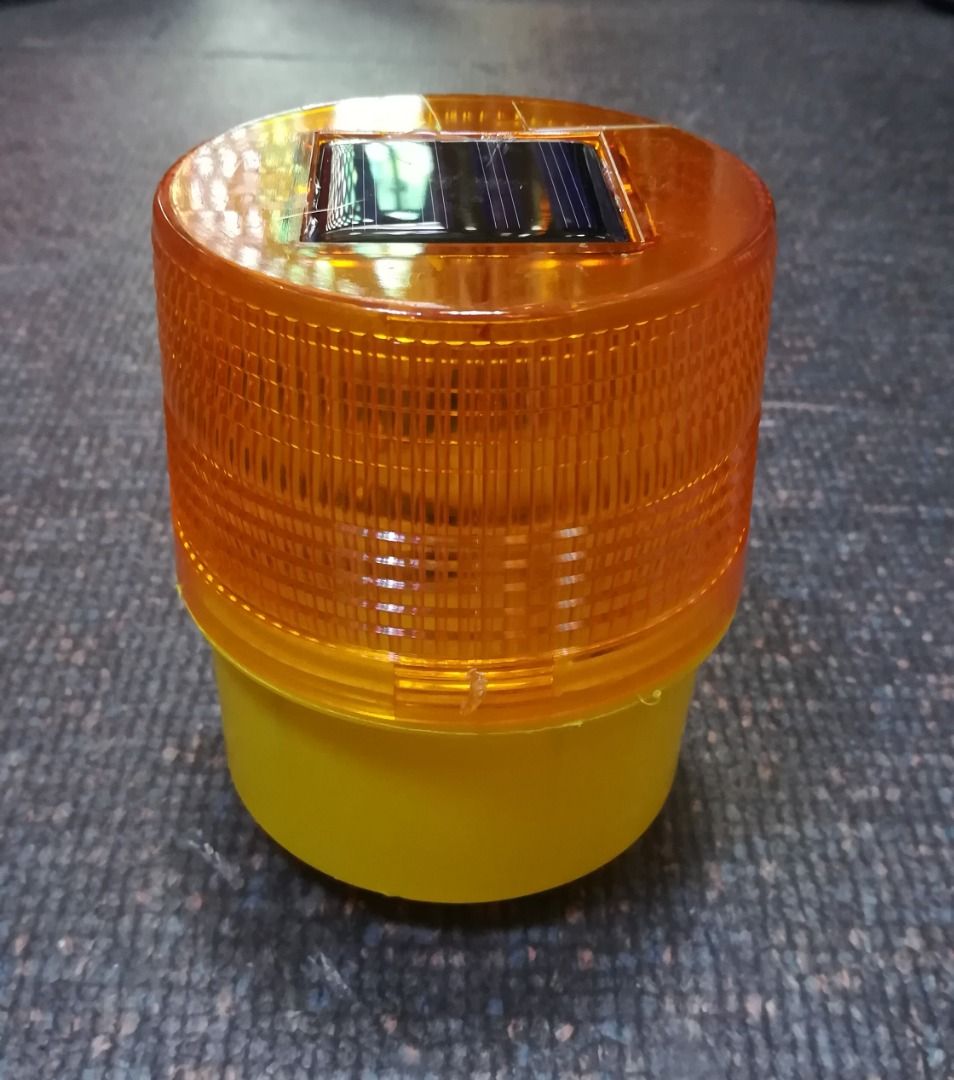 Solar LED Warning Light Magnetic Type, Commercial & Industrial ...